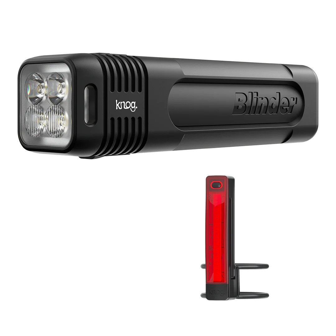 Knog Blinder 600 and Plus 20 Cycling Light Set - Bikebug