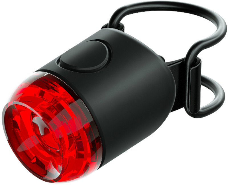 Knog Plug 10lm Rear Bike Light Black - Bikebug