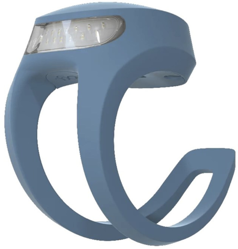 Knog Frog Rear 20lm Light Denim Blue - Bikebug