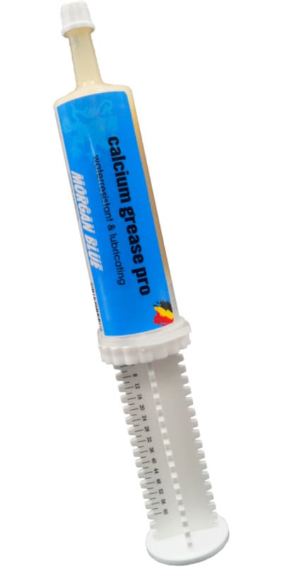 Morgan Blue Calcium Grease Pro Syringe 60mL - Bikebug