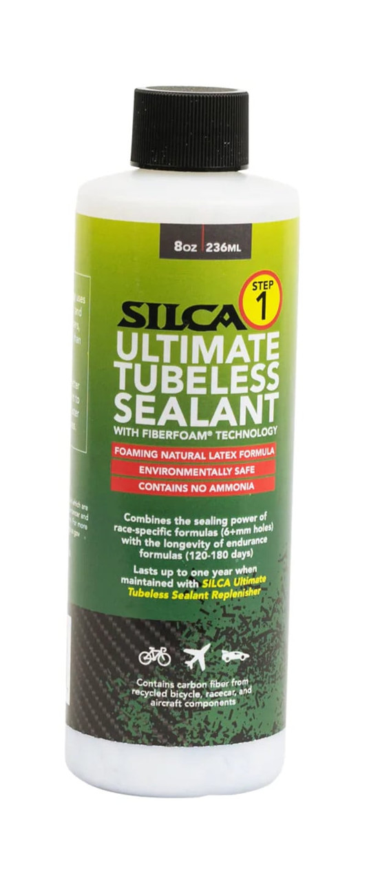 Silca Sealant Fibre Foam Ultimate Tubeless 236ml - Bikebug