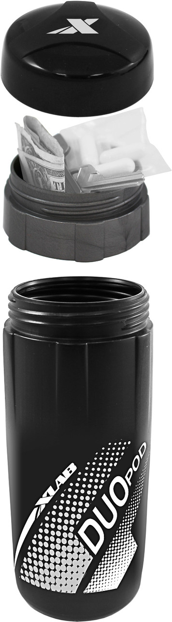 XLab Duo Storage Pod Black - Bikebug