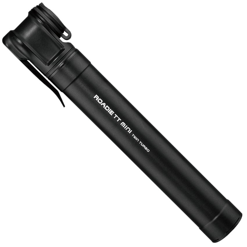 Topeak Roadie TT Twin Turbo 160psi Mini Pump Black - Bikebug