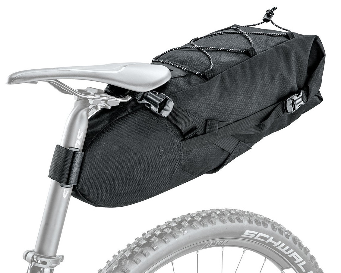 Topeak Backloader Seat Post Mount Bikepacking Bag 10 Litre Black - Bikebug