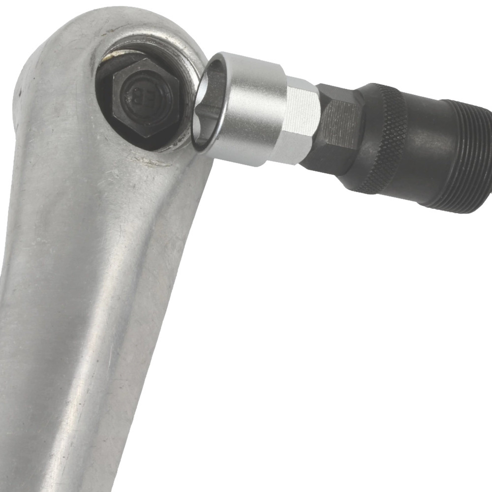 Super B 2-in-1 Cotterless Crank Extractor Tool with 14mm Box Wrench TB ...