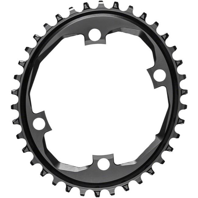absoluteBLACK Apex1 Oval Chainring 110mm x 4 Bolt x 38 Tooth - Bikebug