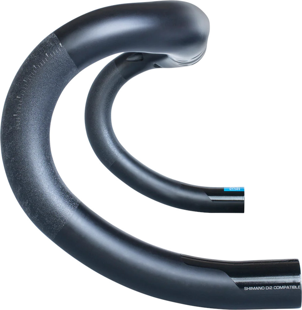 PRO Vibe Carbon Compact 42cm x 31.8mm Di2 Handlebars Black - Bikebug