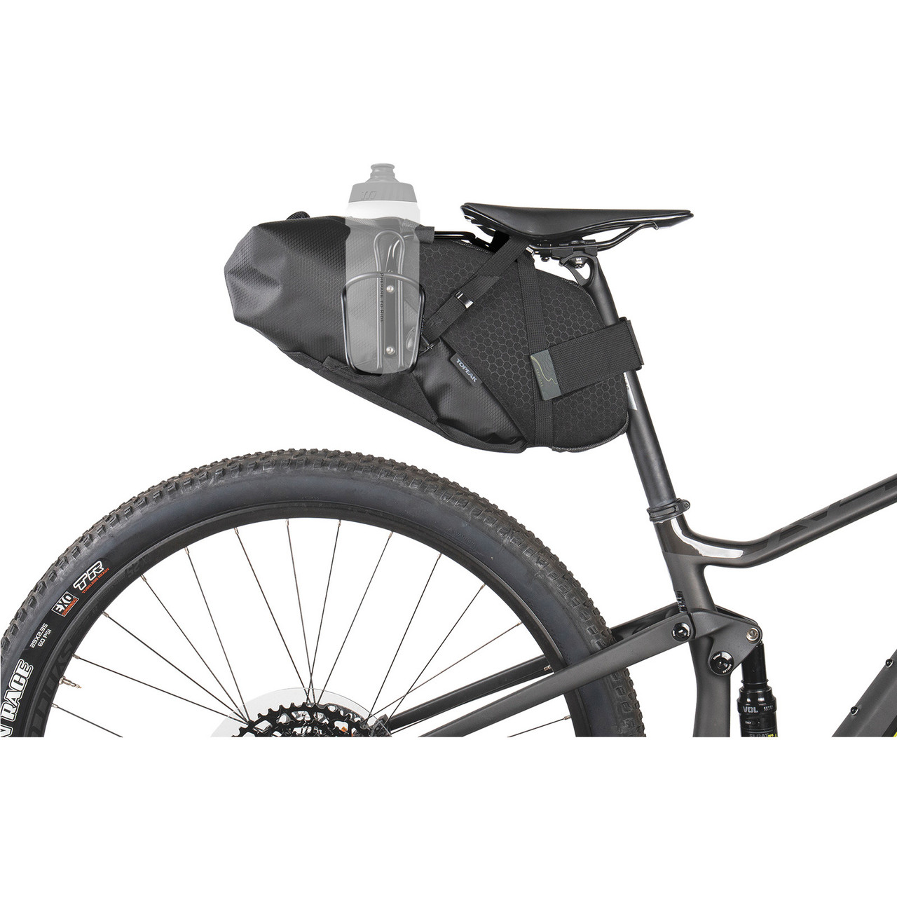 Topeak Backloader Wishbone Saddle Bracket Black - Bikebug