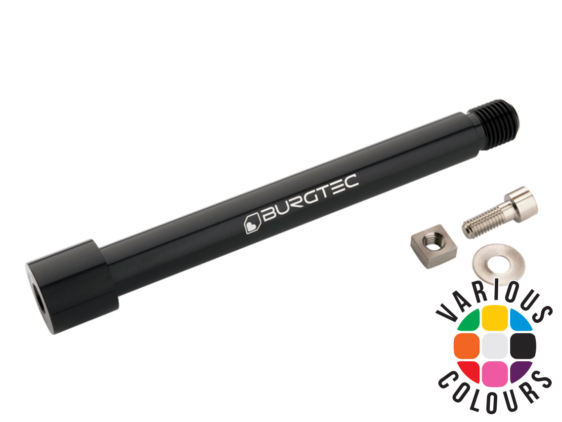 Mountain Bike Thru Axle Burgtec RockShox Fork Axle 15x110mm - Deep Blue ...