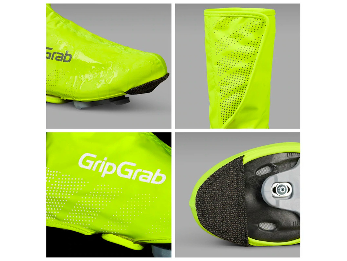 GripGrab Ride Waterproof Hi-Vis Shoe Covers