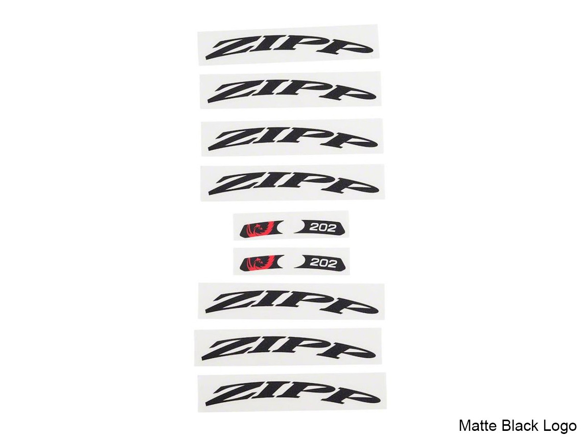 Zipp Decal Kit for 202 Rim Brake Wheels (Single) - Bikebug