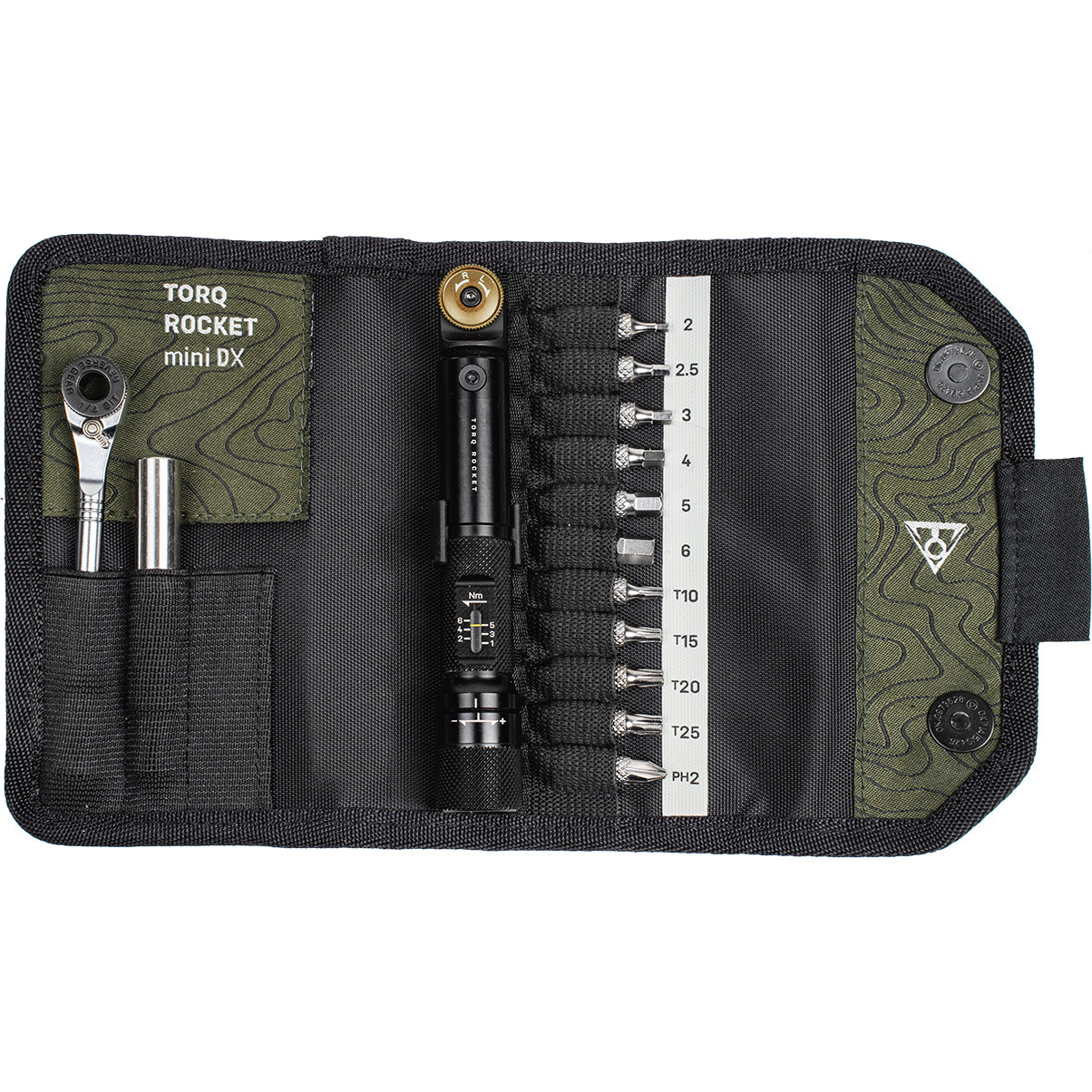 Topeak Torq Rocket Mini DX Torque Wrench Set - Bikebug