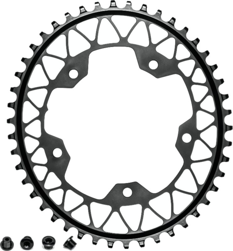 absoluteBLACK Oval 110BCD 50t 5B Chainring Black