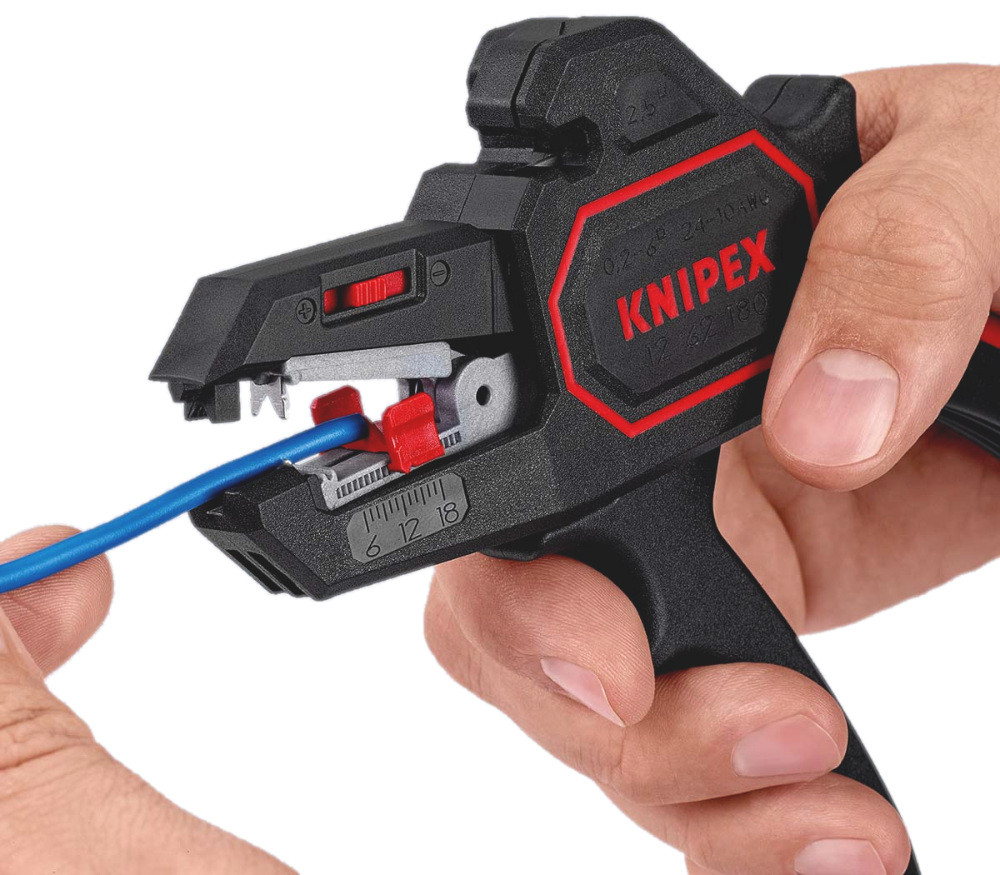 Knipex 12 62 180 Automatic Insulation Stripper - Bikebug