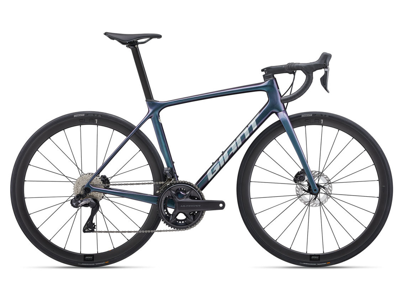 Giant 2024 TCR Adv Pro 0 Disc Di2 Blue Dragonfly Road Bike