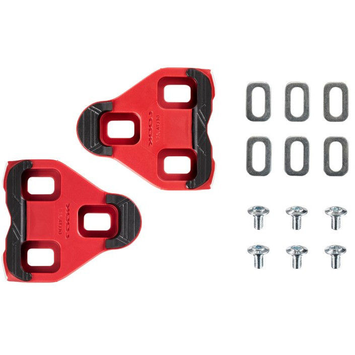 Look Delta Grip Fitness Red Cleat - Bikebug
