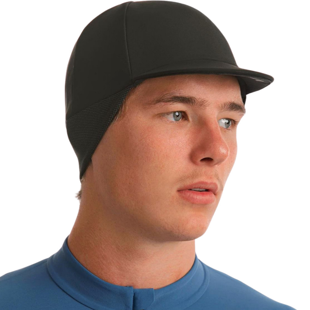 Soomom Pro Reflective Windproof Thermal Cap Black