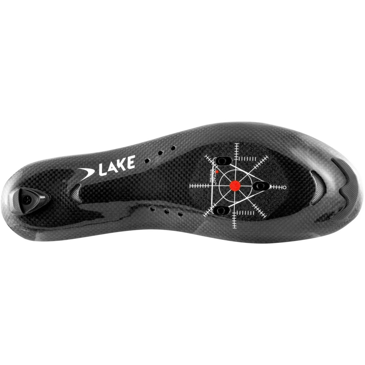 Lake CX333-N White / White Microfiber Road Shoe - Bikebug