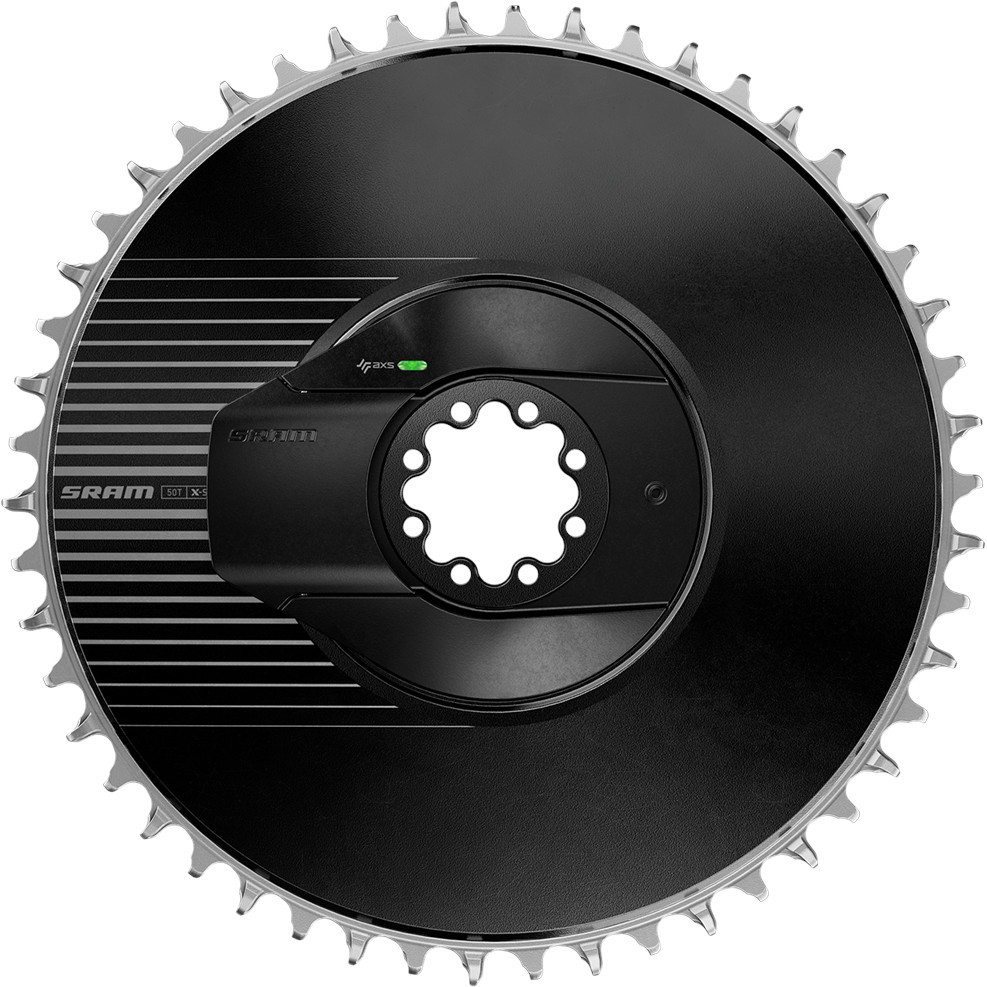 SRAM Red AXS E1 1x Power Meter/Chainring Kit 48T Aero Black/Silver ...