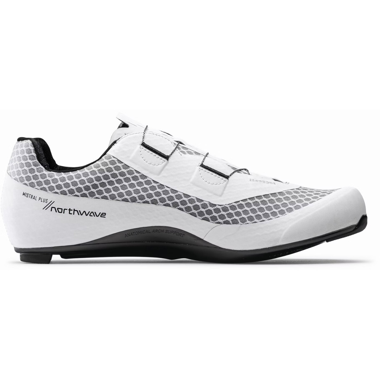 Northwave Mistral Plus Road Shoes White/Black - Bikebug