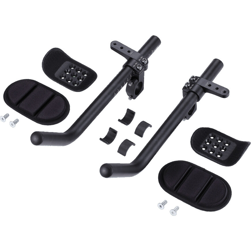 BBB BHB-60 AeroMax Alloy Clip On J-Bend Bar Extensions