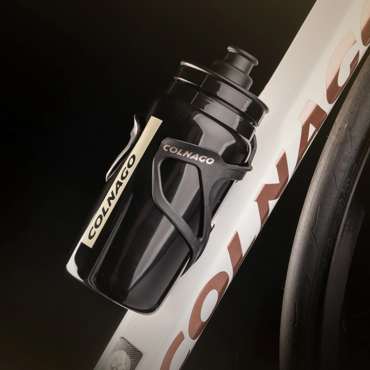 Colnago Carbon Bottle Cage Matte Black - Bikebug