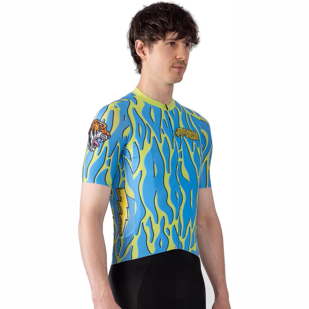 Soomom X Mulga Art Series Jersey - Tiger Storm - Bikebug