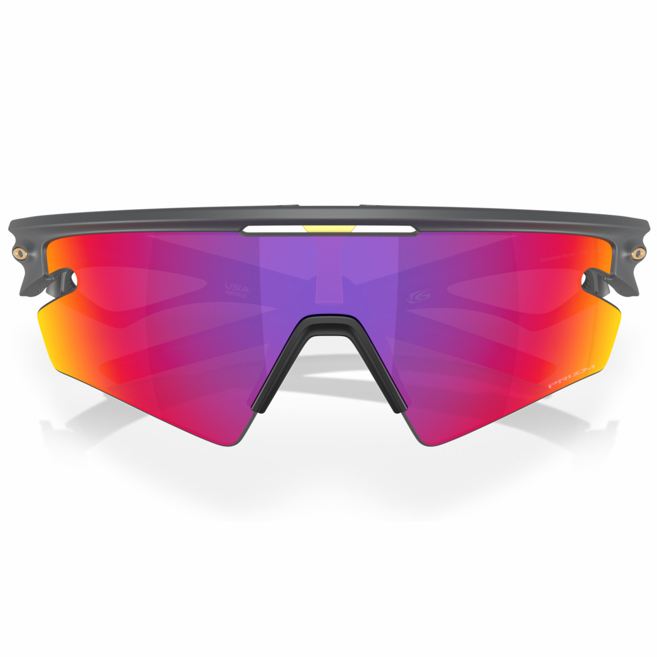 Oakley Sphaera Slash Matte Grey W/ Prizm Road Lens - Bikebug