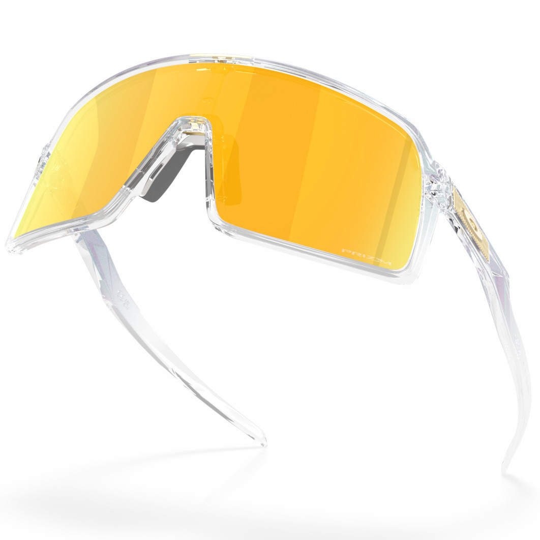 Oakley Sutro Clear Pacific W/ Prizm 24K Lens - Bikebug