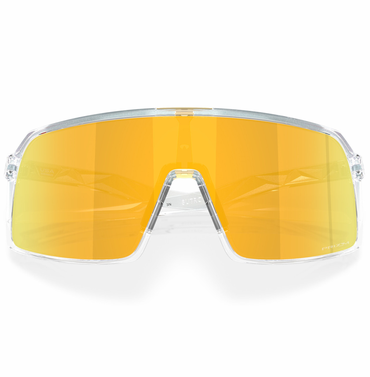 Oakley Sutro Clear Pacific W/ Prizm 24K Lens - Bikebug