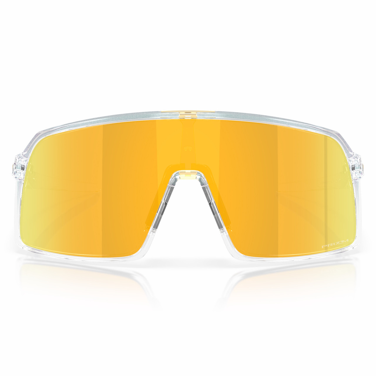 Oakley Sutro Clear Pacific W/ Prizm 24K Lens - Bikebug