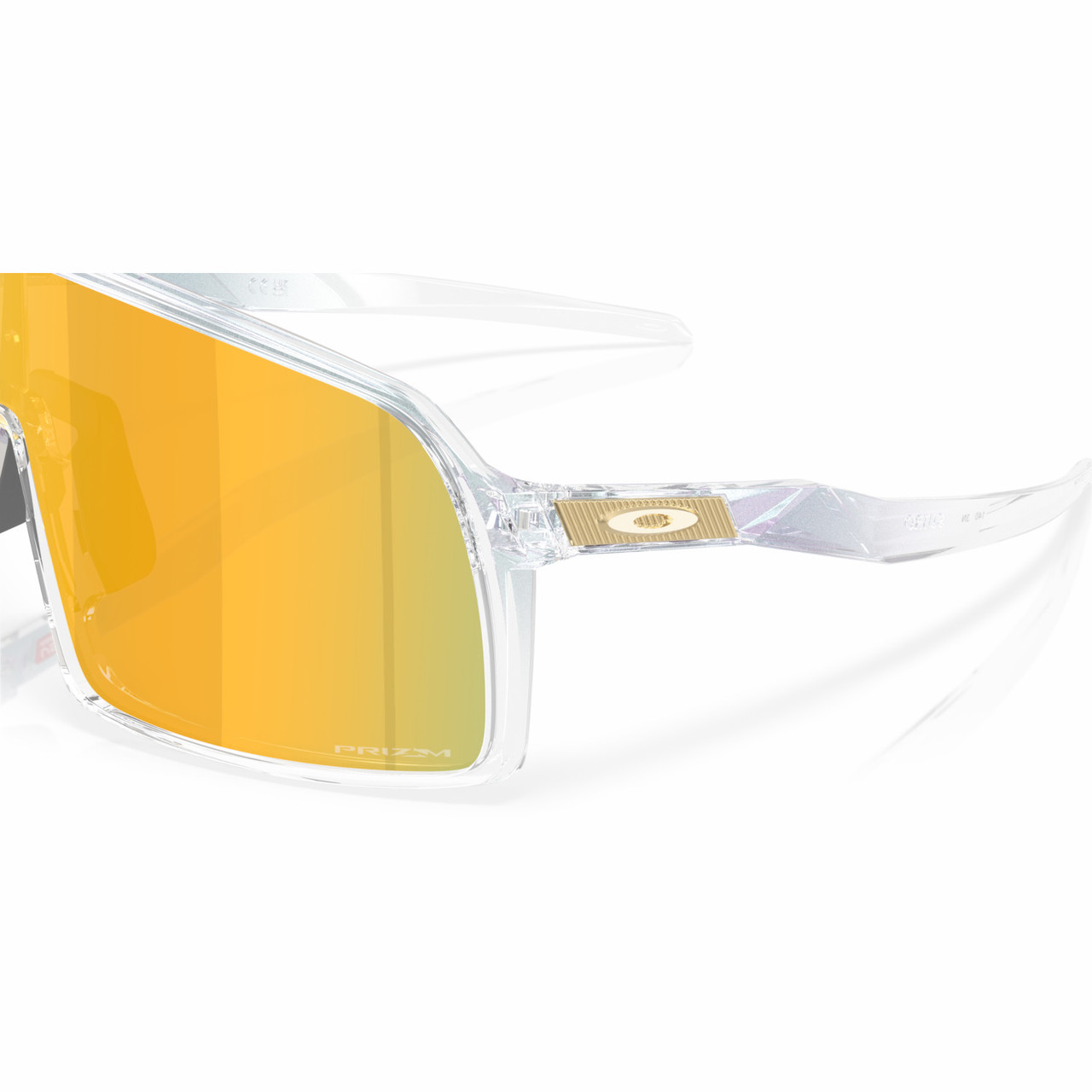 Oakley Sutro Clear Pacific W/ Prizm 24K Lens - Bikebug
