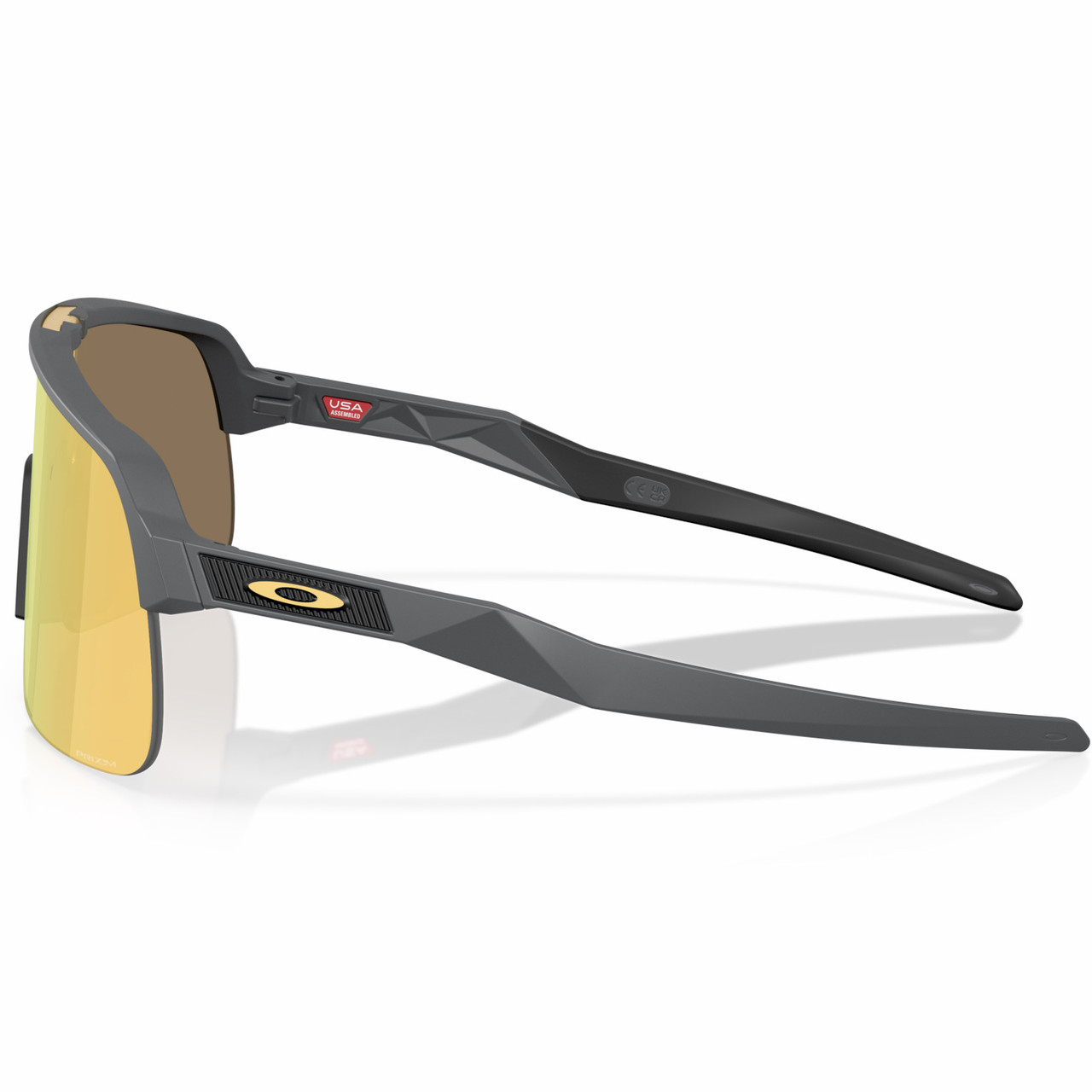 Oakley Sutro Lite S Carbon Grey W/ Prizm 24K Lens - Bikebug