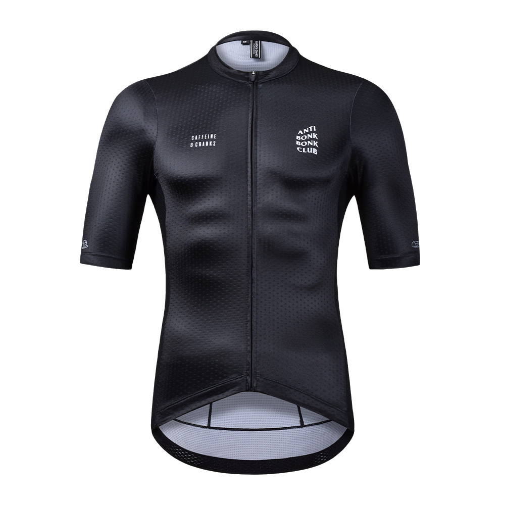 Caffeine and Cranks Bonk Club Jersey (Dark) Mens - Bikebug