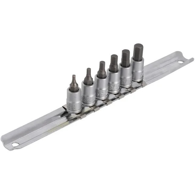 Unior Hex Drive Socket Set 1/4" - Bikebug