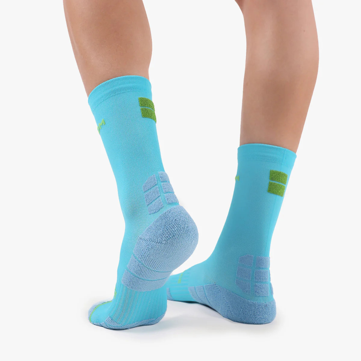 Soomom All-Round Reflective Socks Sky Blue - Bikebug