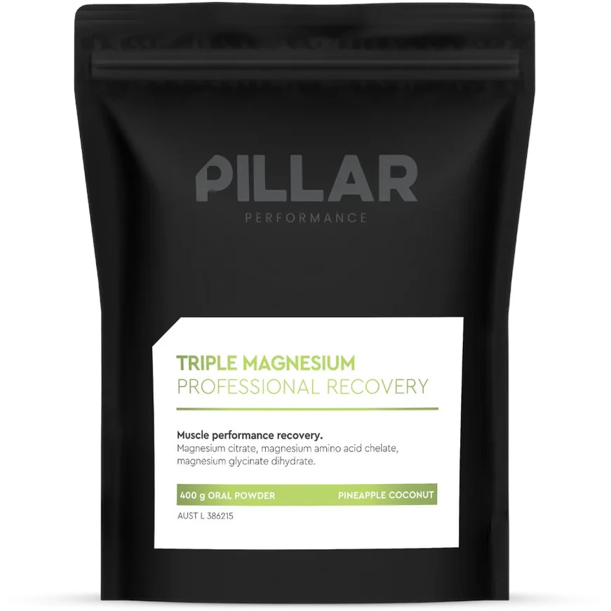 PILLAR Performance Triple Magnesium Recovery Powder Pine/Coco 400g Bulk ...