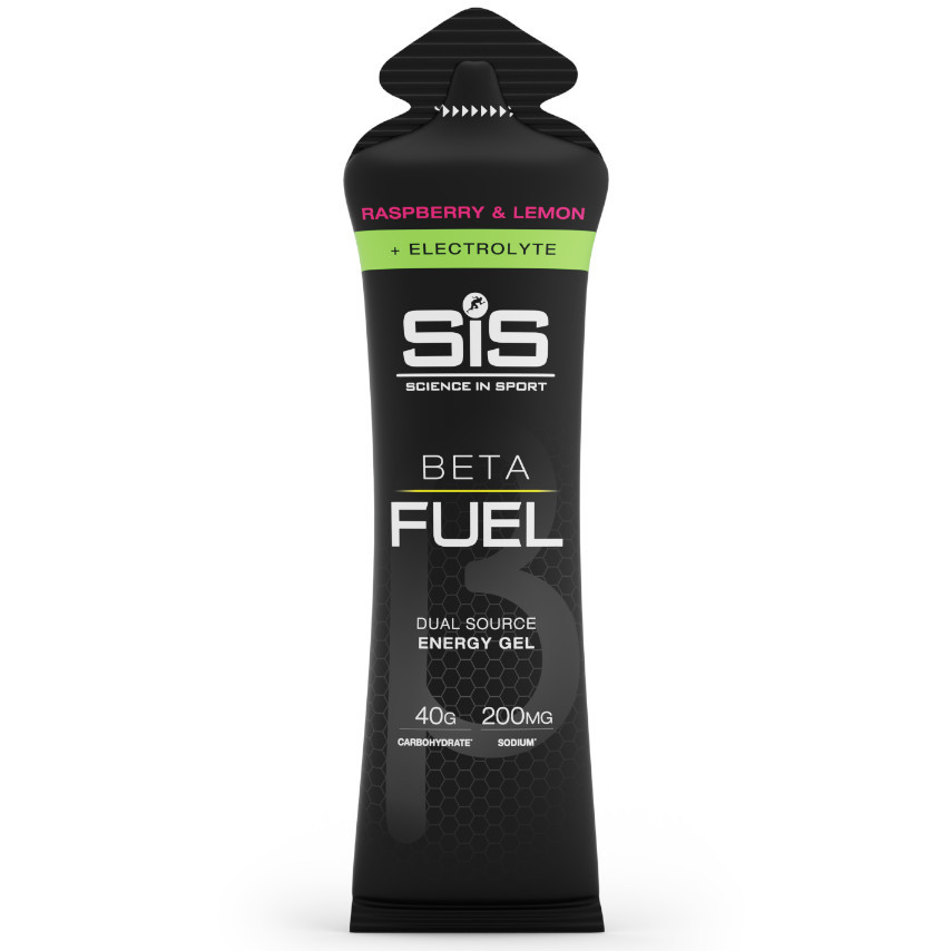 SIS Gel Beta Fuel + Electrolytes 60ml Rasberry & Lemon - Bikebug