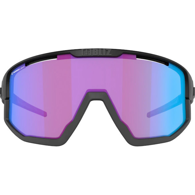 Bliz Vision Nano Nordic Light Sunglasses Black/Black Lens - Bikebug