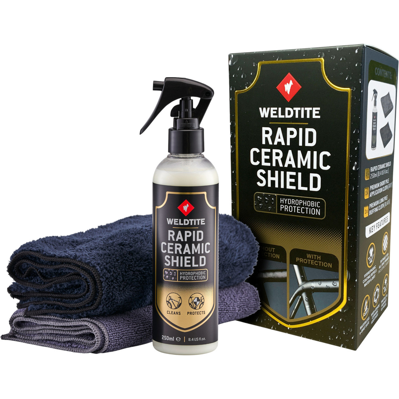 Weldtite Rapid Ceramic Shield Kit 250ml - Bikebug