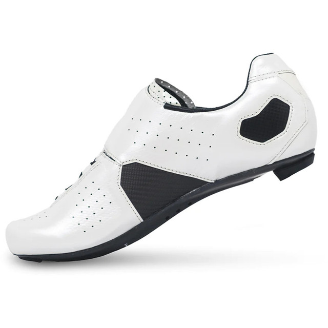 Lake CX333 White / White Microfiber Road Shoe