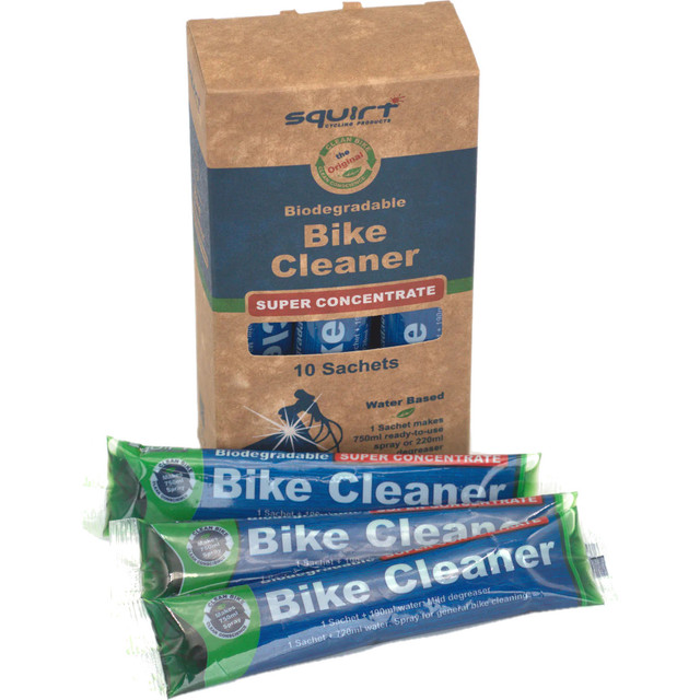 Squirt Bike Cleaner Super Concentrate Satchet 30ml - Box of 10 - Bikebug