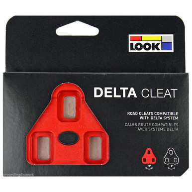 Look Delta Cleats Red - Bikebug