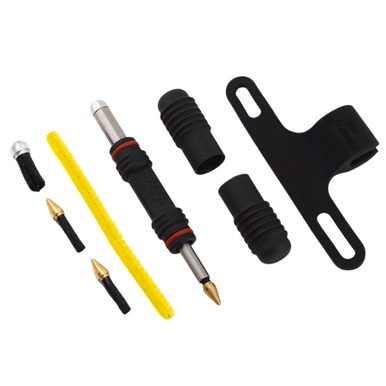 Dynaplug Carbon Racer MTB Tubeless Repair Kit Matte Black - Bikebug