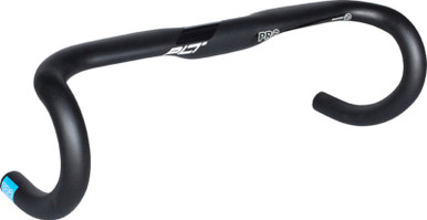 PRO PLT Compact Ergo 44cm x 31.8mm Handlebars Black - Bikebug