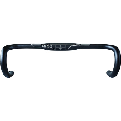 PRO LT Compact 40cm Handlebars Black - Bikebug