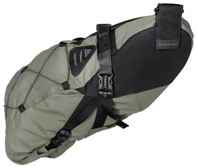 Topeak BackLoader 15L Seat Post Mount Bikepacker Bag Green - Bikebug