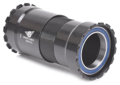 Wheels MFG 386EVO PressFit Threaded Bottom Bracket Black - Bikebug