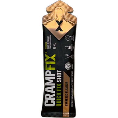 Fixx Nutrition CrampFix QuickFix Shot Sachet Espresso 20mL - Bikebug