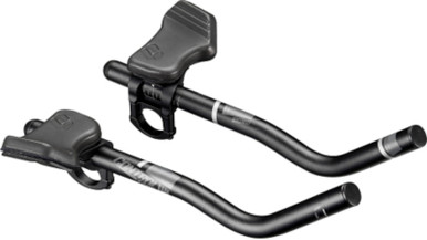 Controltech Falcon 31.8mm Tri Clip-on Aero Bar J-Bend Black/Grey - Bikebug